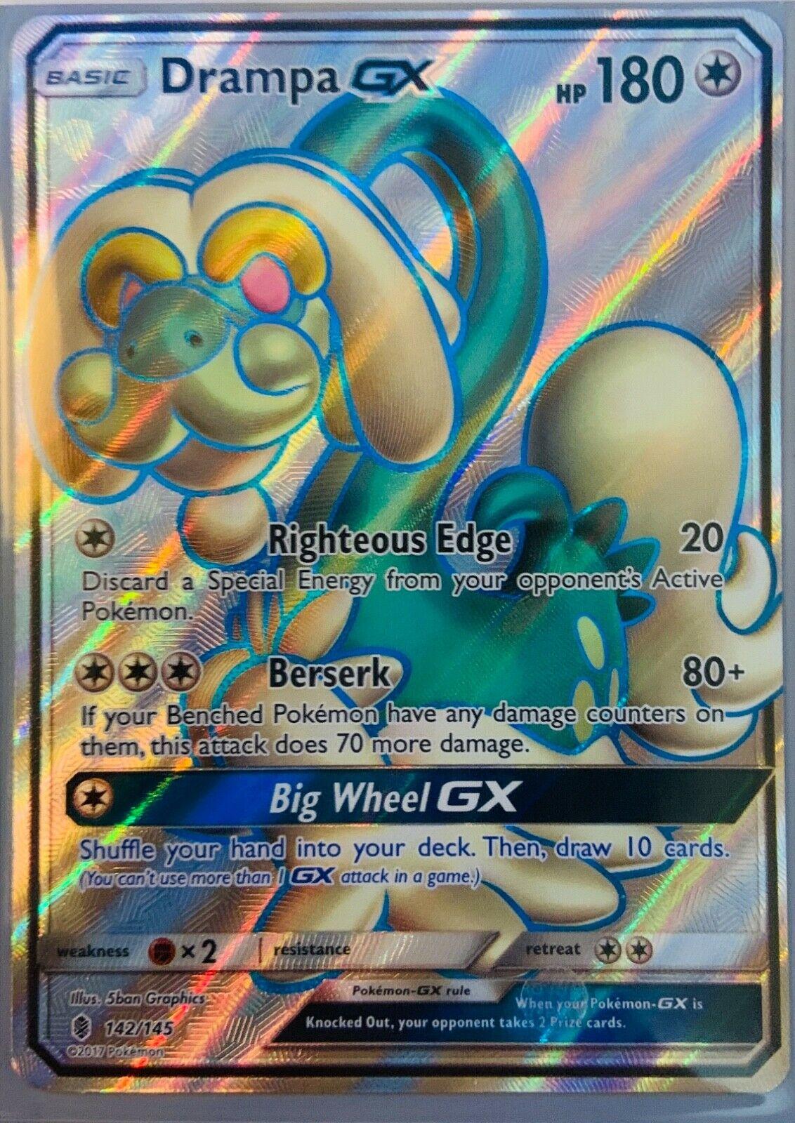 Drampa GX #142 Prices | Pokemon Guardians Rising | Pokemon Cards