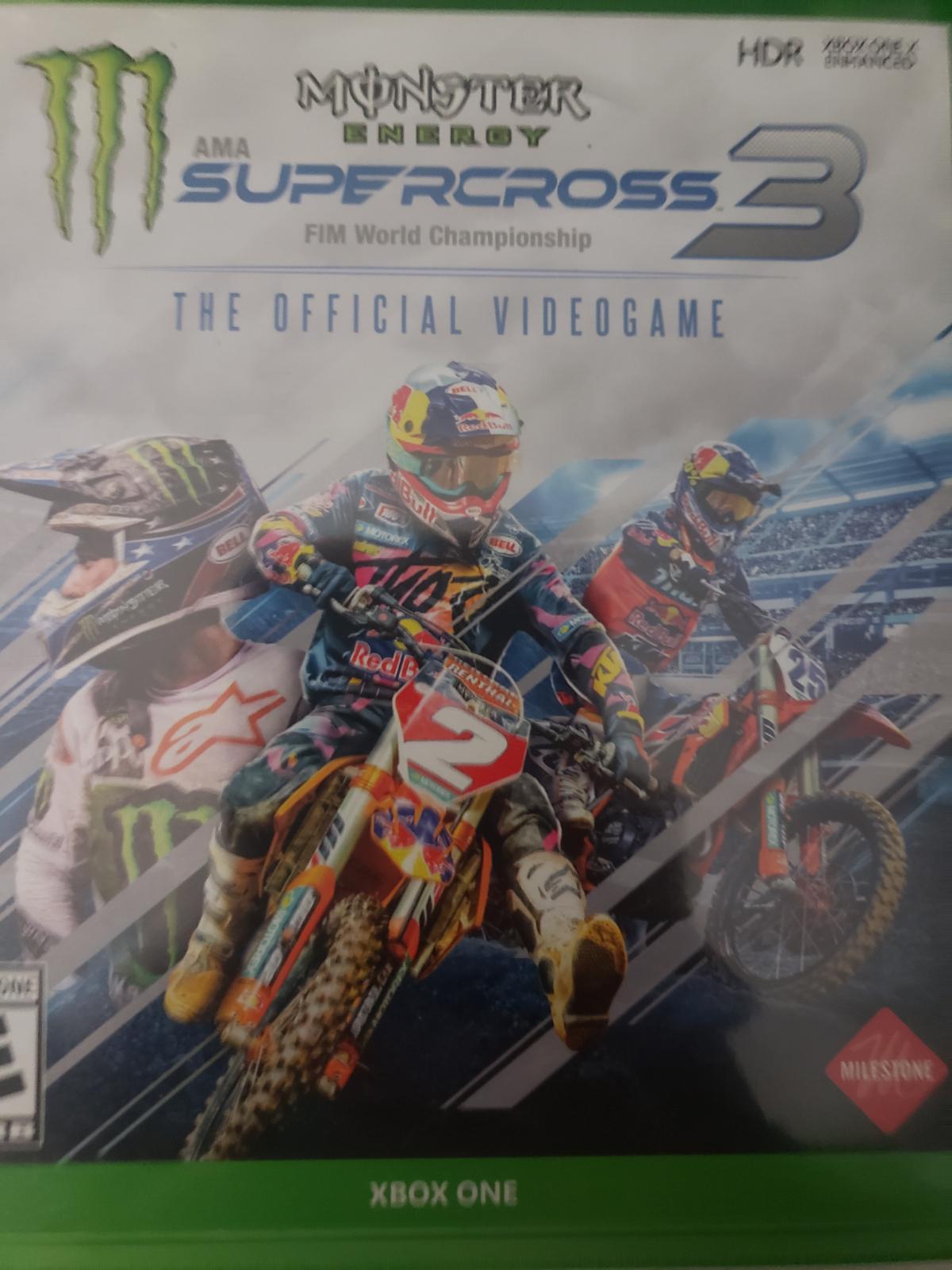 Monster Energy Supercross 3 Prices Xbox One | Compare Loose, CIB & New ...