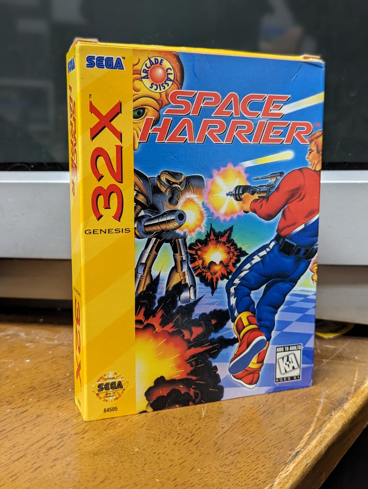 Space Harrier | Item, Box, and Manual | Sega 32X