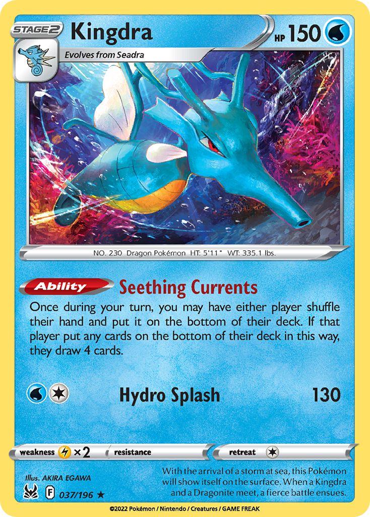 Kingdra #37 Prices | Pokemon Lost Origin | Pokemon Cards