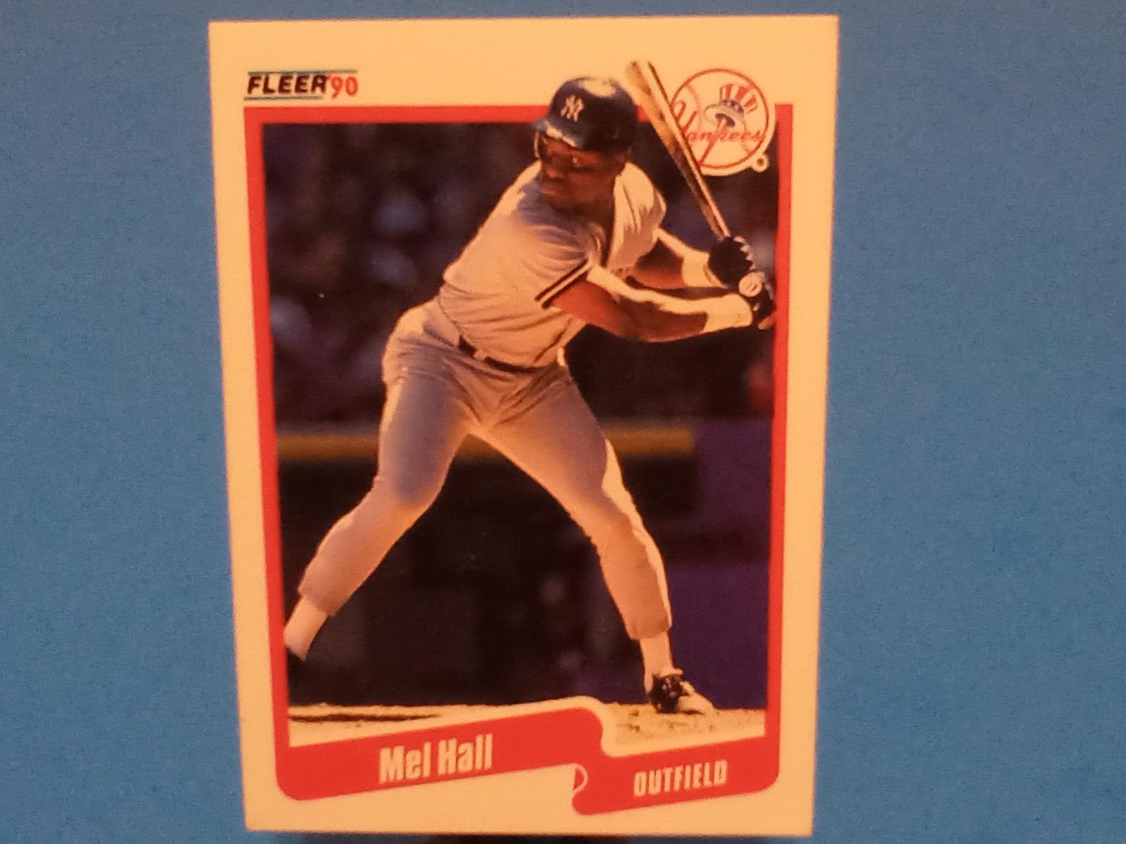Mel Hall | Ungraded | 1990 Fleer