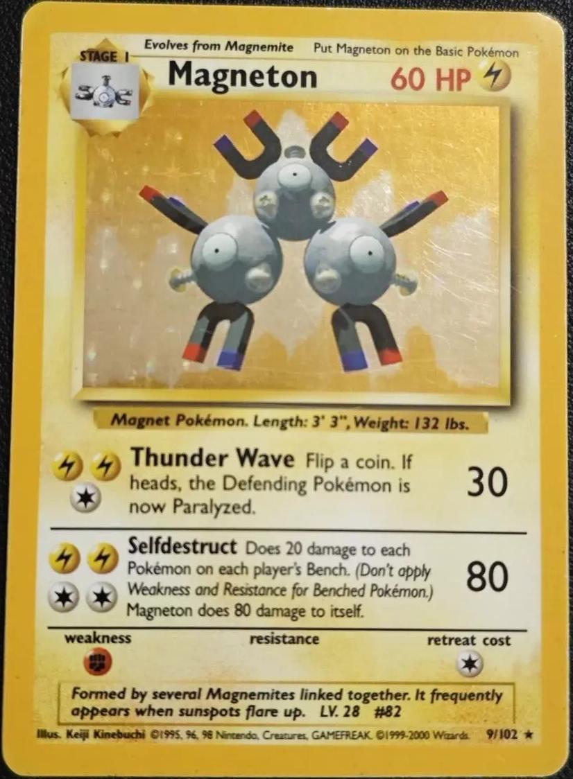 Magneton [1999-2000] #9 Prices | Pokemon Base Set | Pokemon Cards
