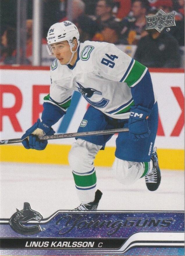 Linus Karlsson #718 Prices | 2023 Upper Deck | Hockey Cards