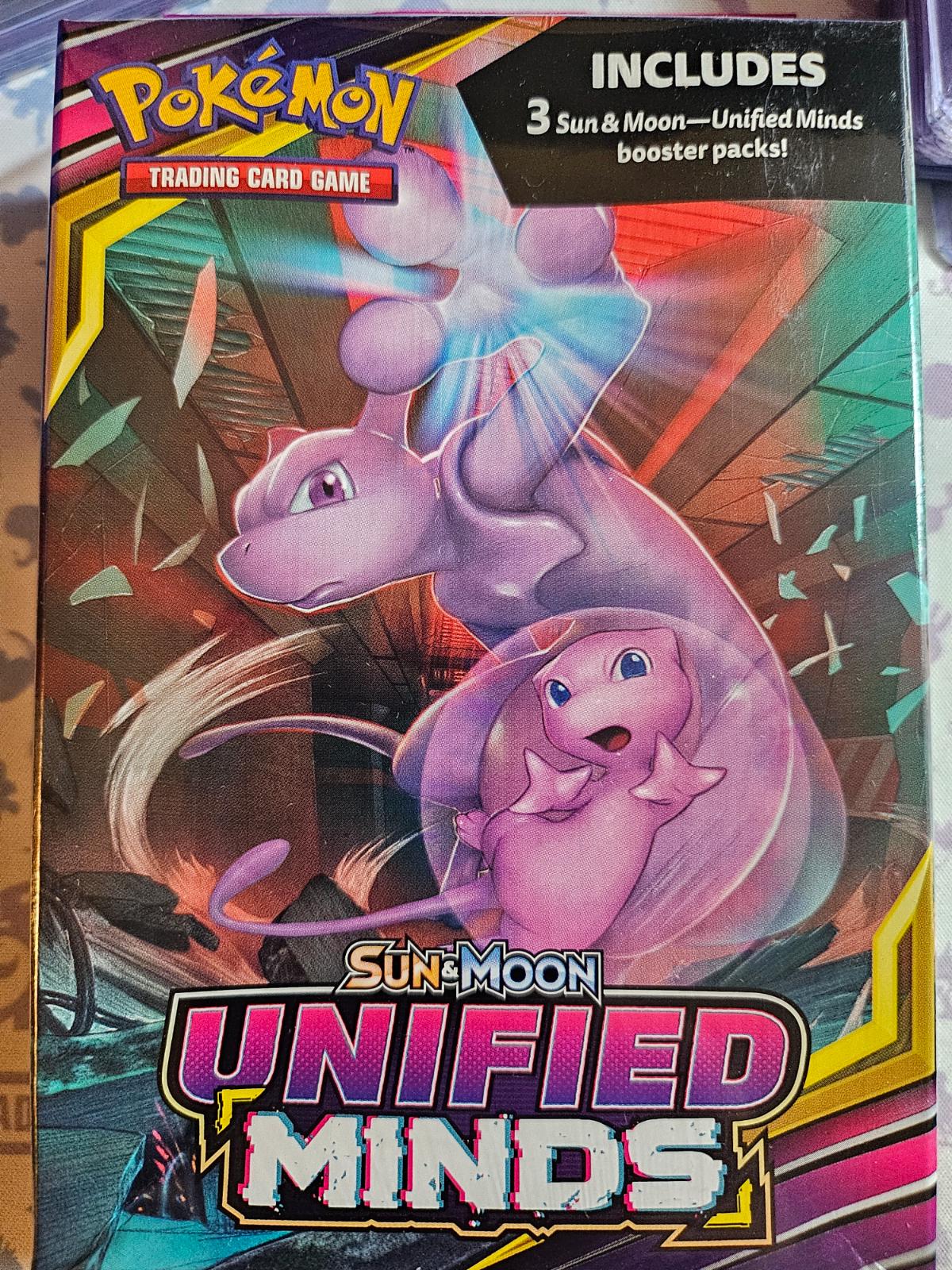 3-Pack Box Set Precios | Pokemon Unified Minds | Tarjetas de Pokemon