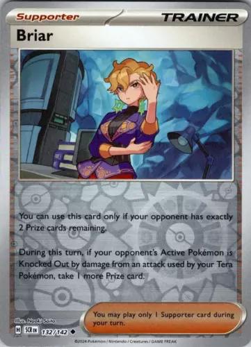 Briar [Reverse Holo] #132 Prices | Pokemon Stellar Crown | Pokemon Cards