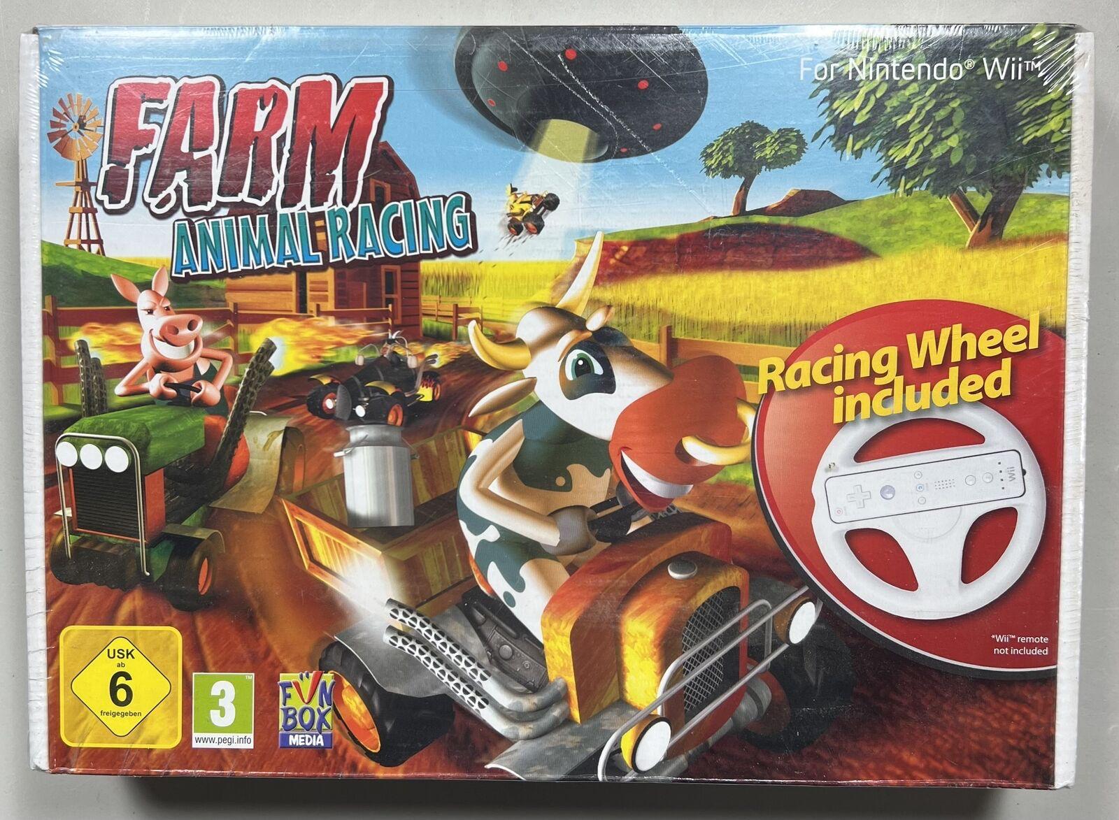 Farm Animal Racing [Wheel Bundle] Prices PAL Wii | Compare Loose, CIB ...