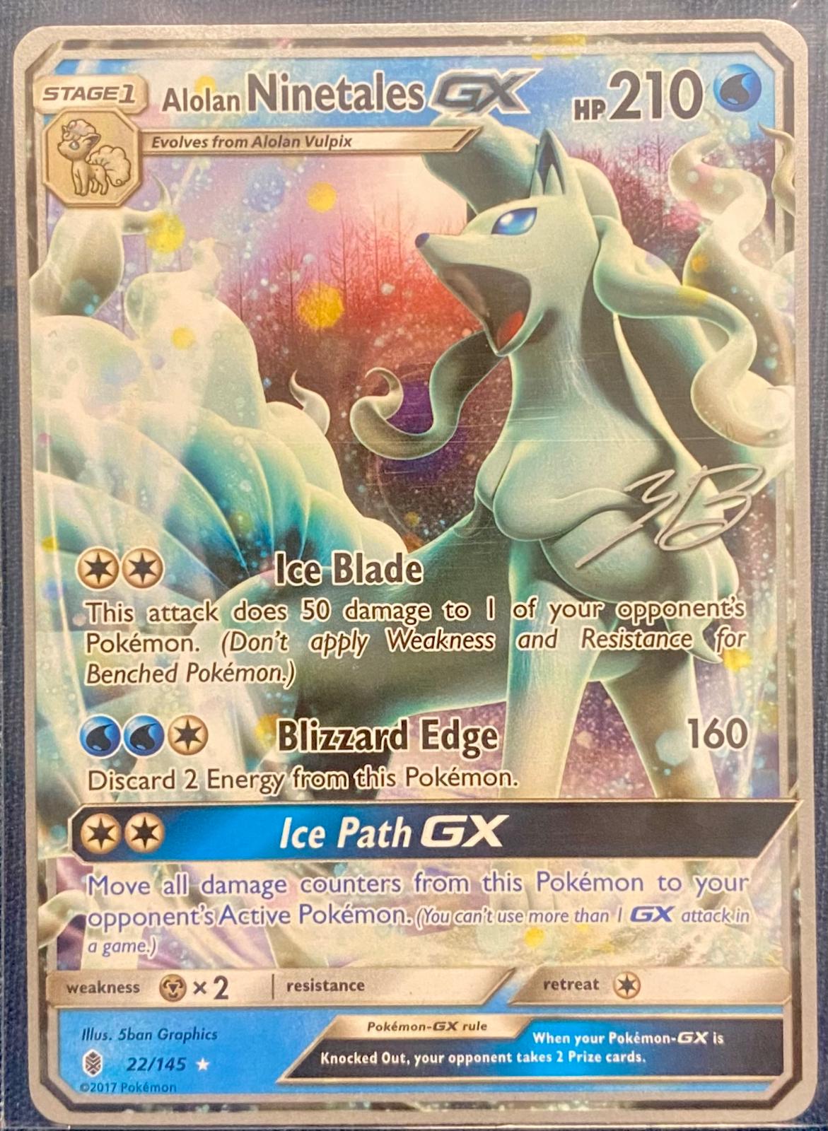 Alolan Ninetales GX #22 Prices | Pokemon World Championships 2017 | Pokemon Cards