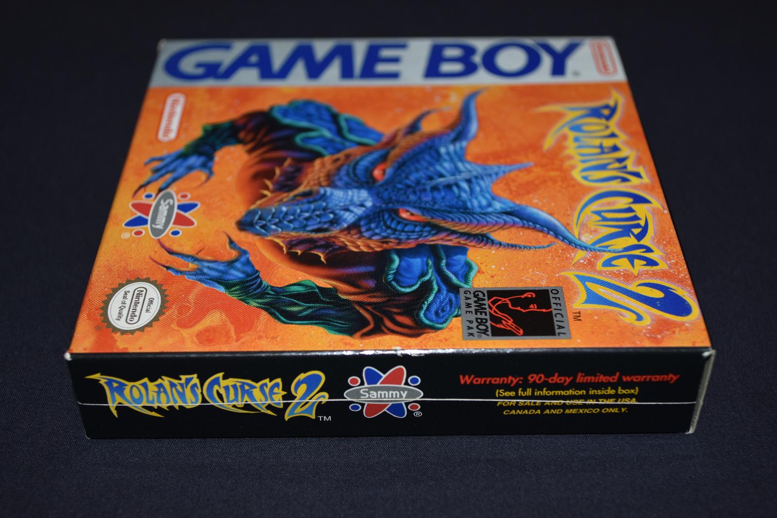 Rolan's Curse 2 | Item, Box, and Manual | GameBoy