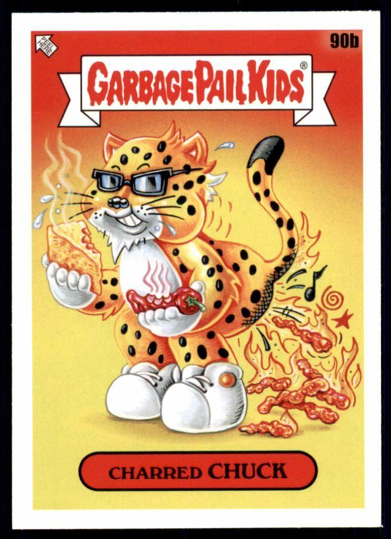 Charred CHUCK #90b Prices | Garbage Pail Kids Food Fight | GPK Cards