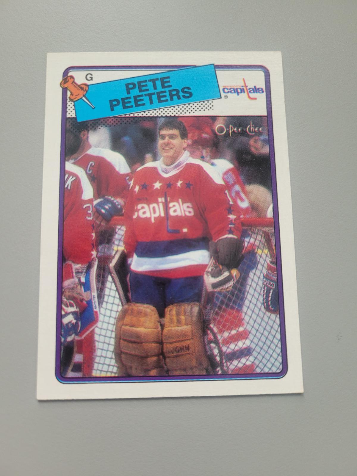 Pete Peeters | Ungraded | 1988 O-Pee-Chee
