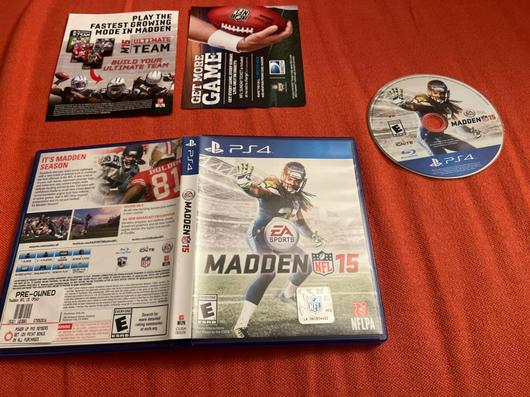 Madden NFL 15 | Item, Box, and Manual | Playstation 4