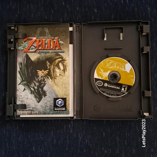 Zelda Twilight Princess | Item, Box, and Manual | Gamecube