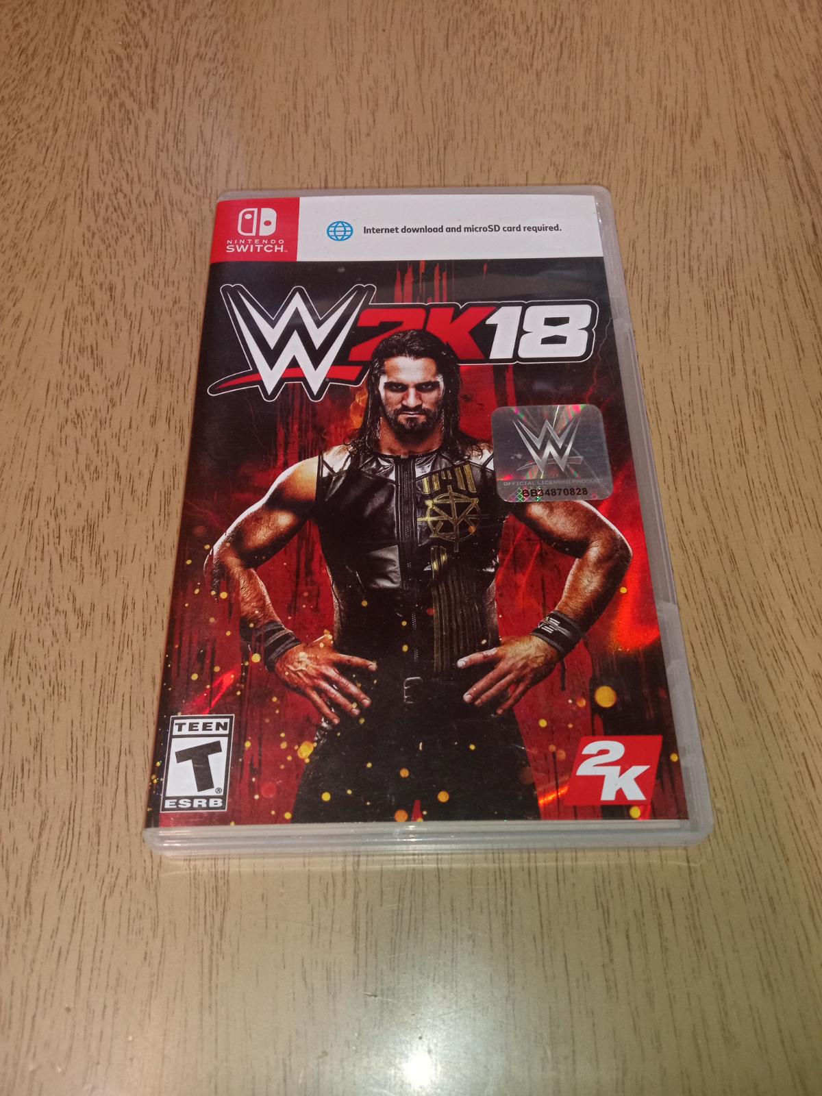 WWE 2K18 | Item, Box, and Manual | Nintendo Switch