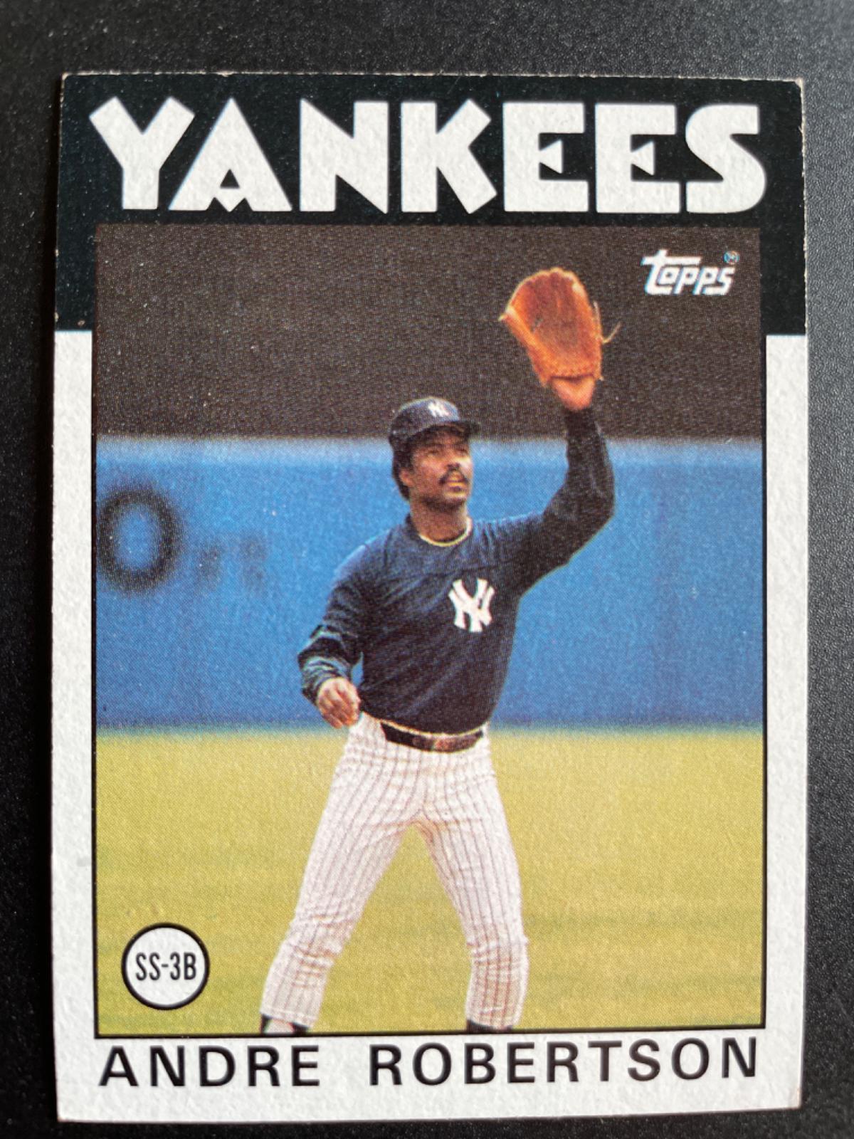 Andre Robertson | Ungraded | 1986 Topps