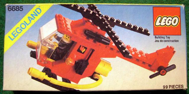 Fire Copter 1 #6685 LEGO Set Prices | New, Boxed, Loose Values
