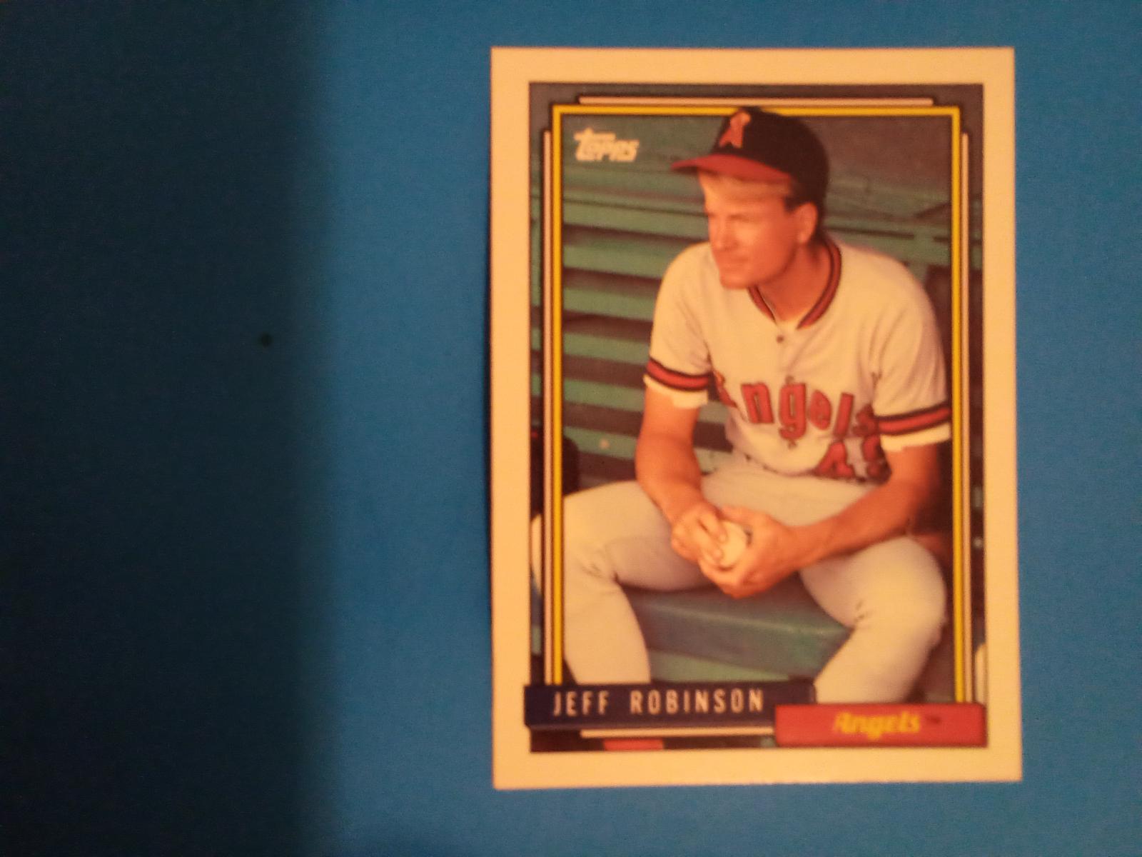 Jeff Robinson | Ungraded | 1992 Topps