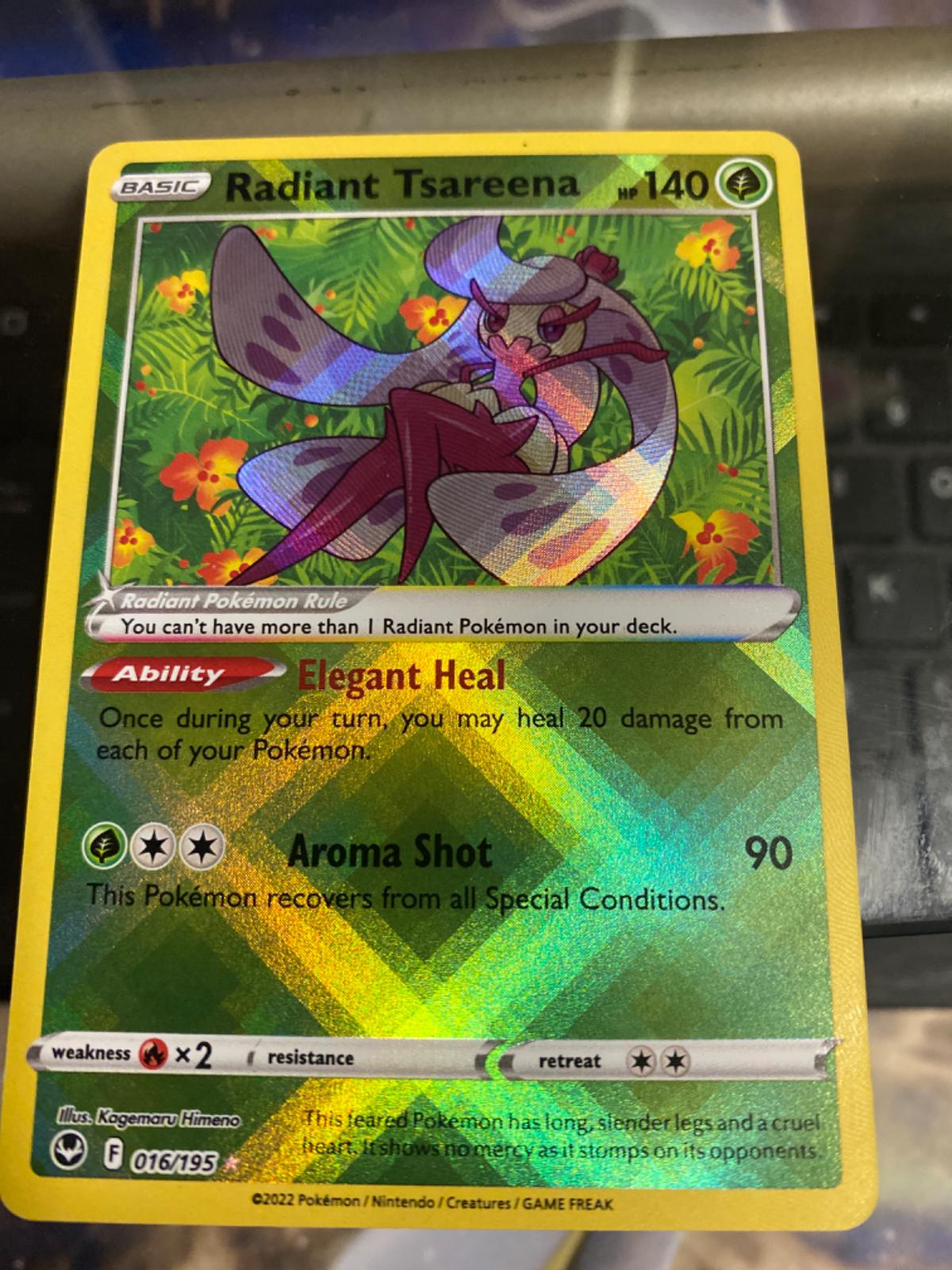 Radiant Tsareena | Ungraded | Pokemon Silver Tempest