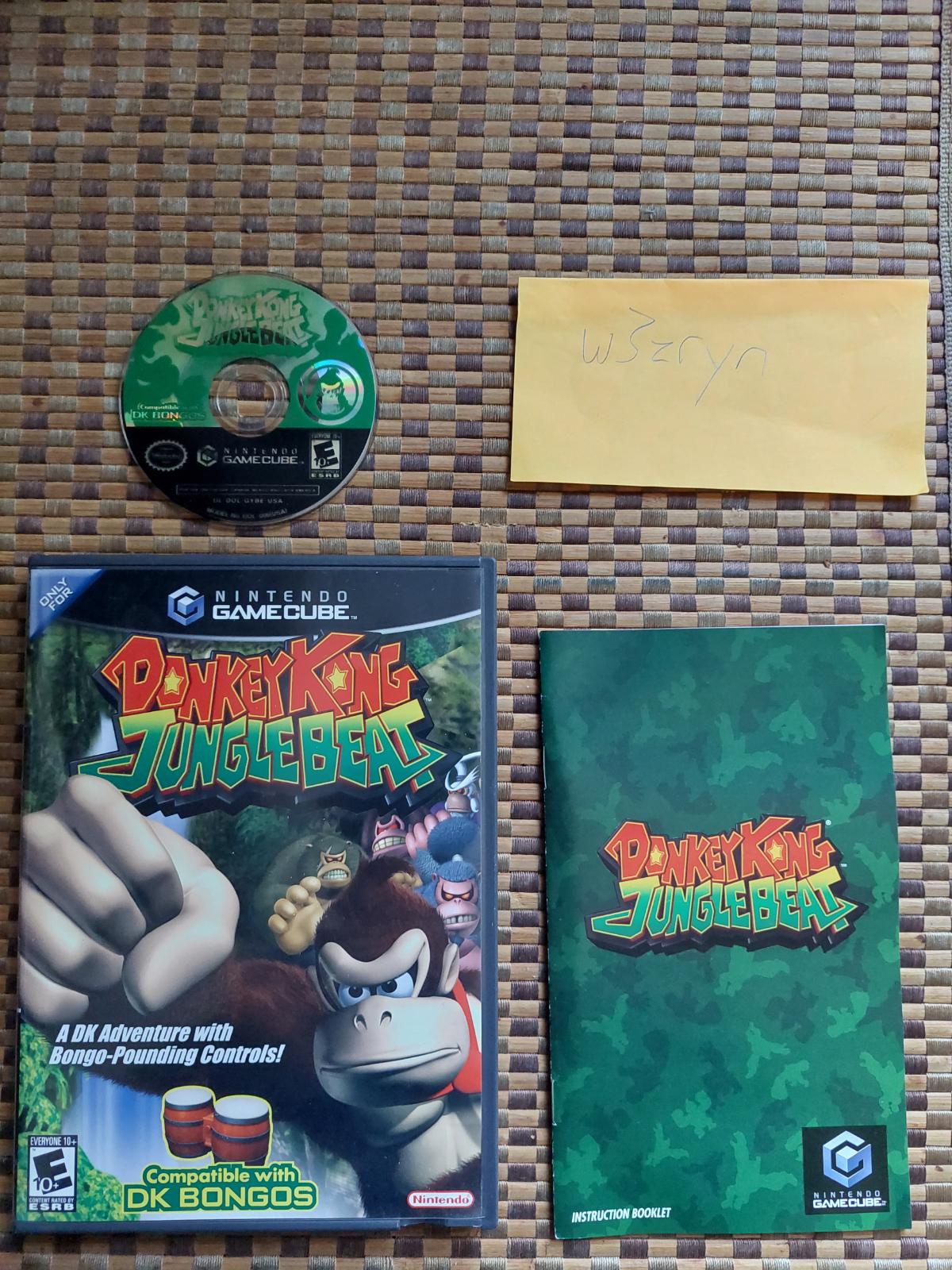 Donkey Kong Jungle Beat | Item, Box, and Manual | Gamecube