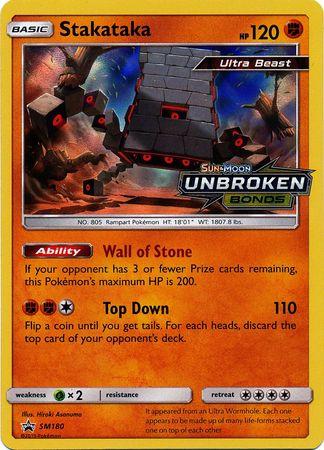 Stakataka #SM180 Prices | Pokemon Promo | Pokemon Cards