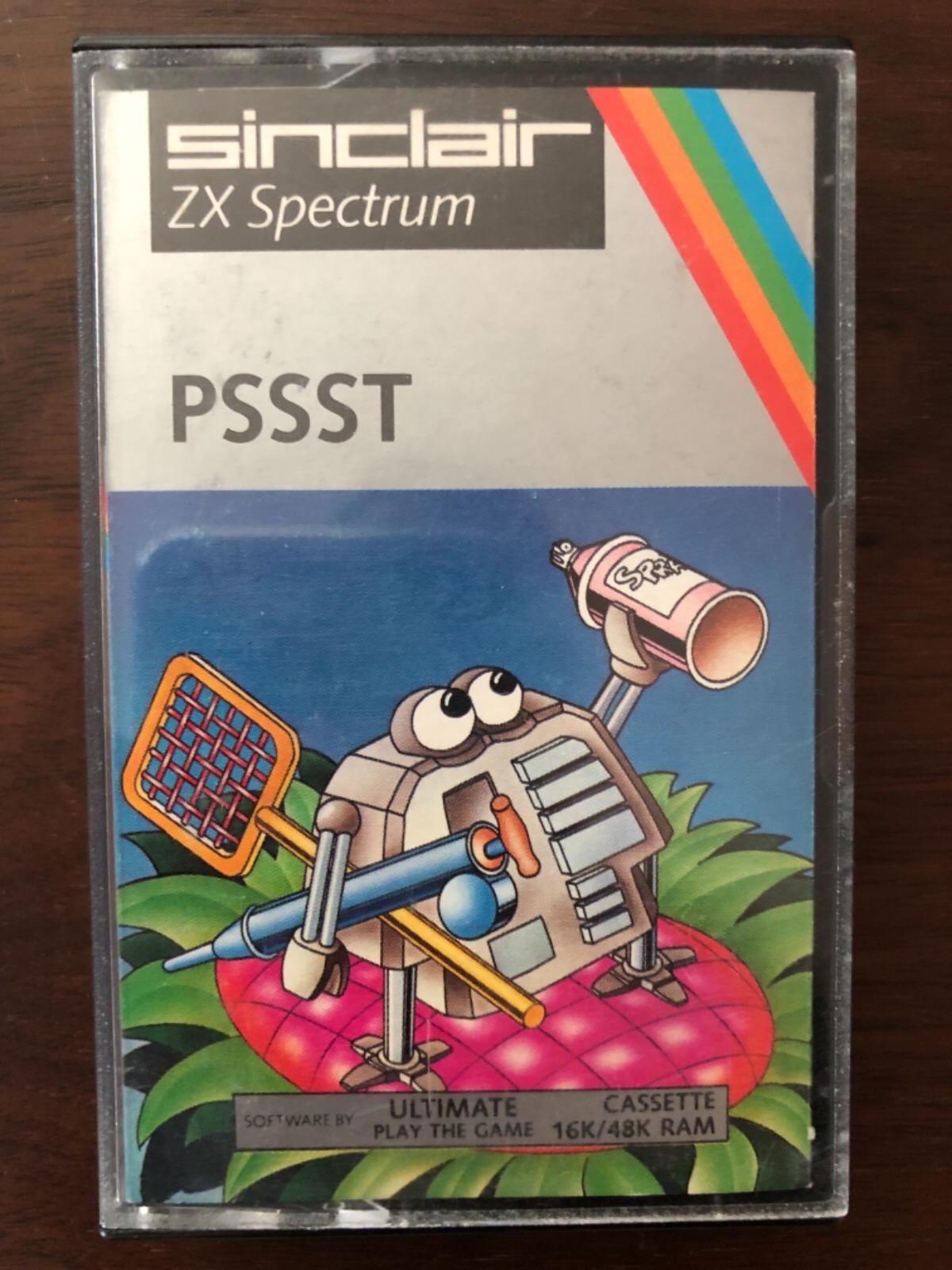 PSSST [Sinclair Silver Label] Prices ZX Spectrum | Compare Loose, CIB ...