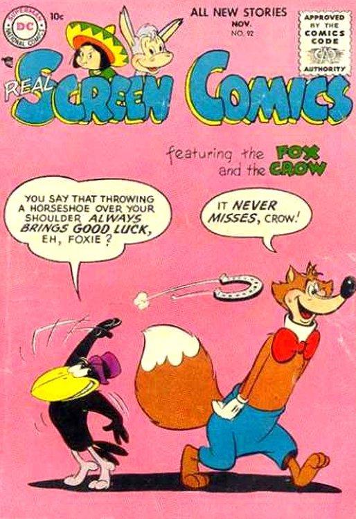 Real Screen Comics #92 (1955) Prices | Real Screen Comics Series