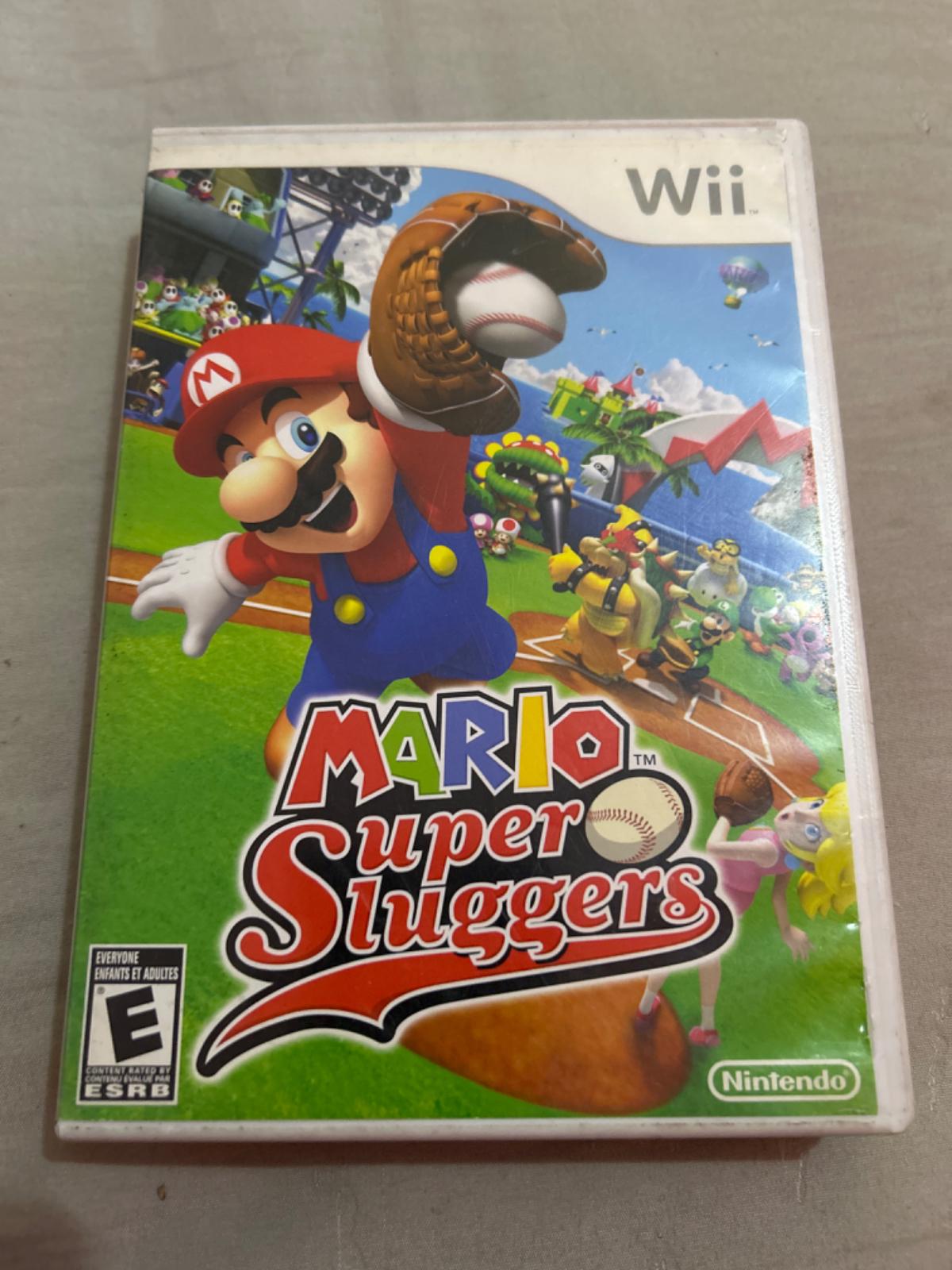 Mario Super Sluggers | Item, Box, and Manual | Wii