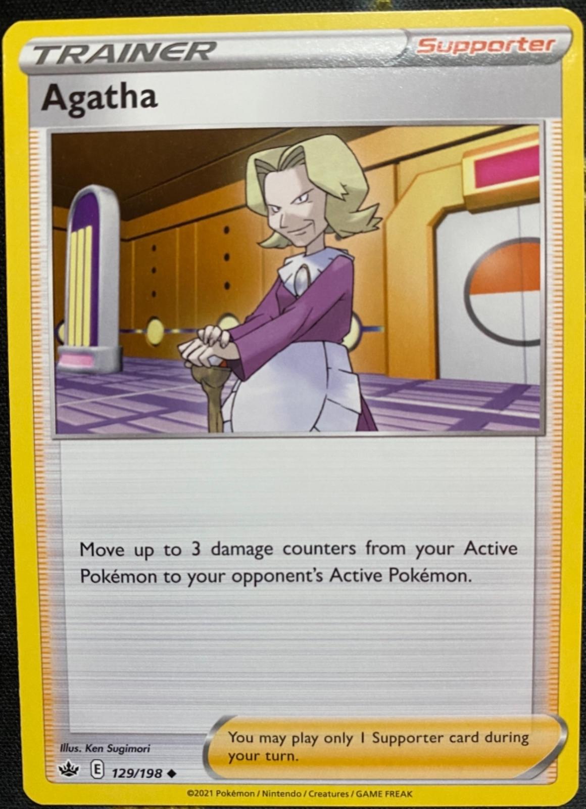 Agatha #129 Prices | Pokemon Chilling Reign | Pokemon Cards