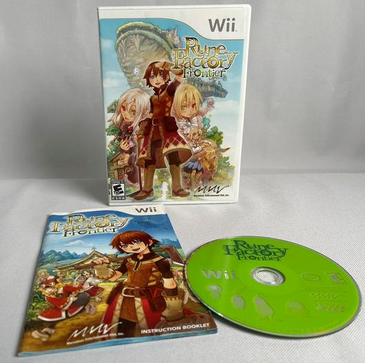 Rune Factory: Frontier | Item, Box, and Manual | Wii