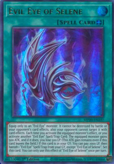 Evil Eye of Selene MP20-EN237 Prices | YuGiOh 2020 Tin of Lost Memories ...