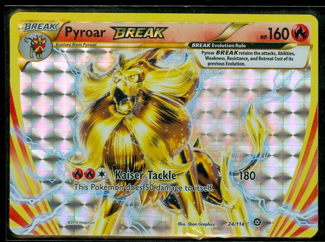 Pyroar BREAK #24 Prices | Pokemon Steam Siege | Pokemon Cards