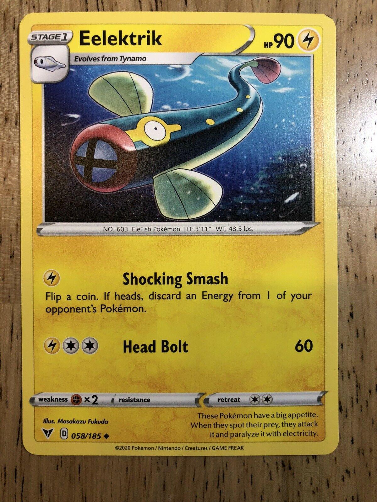 Eelektrik #58 Prices | Pokemon Vivid Voltage | Pokemon Cards