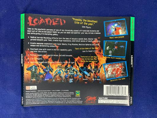Loaded [Greatest Hits] | Box only | Playstation