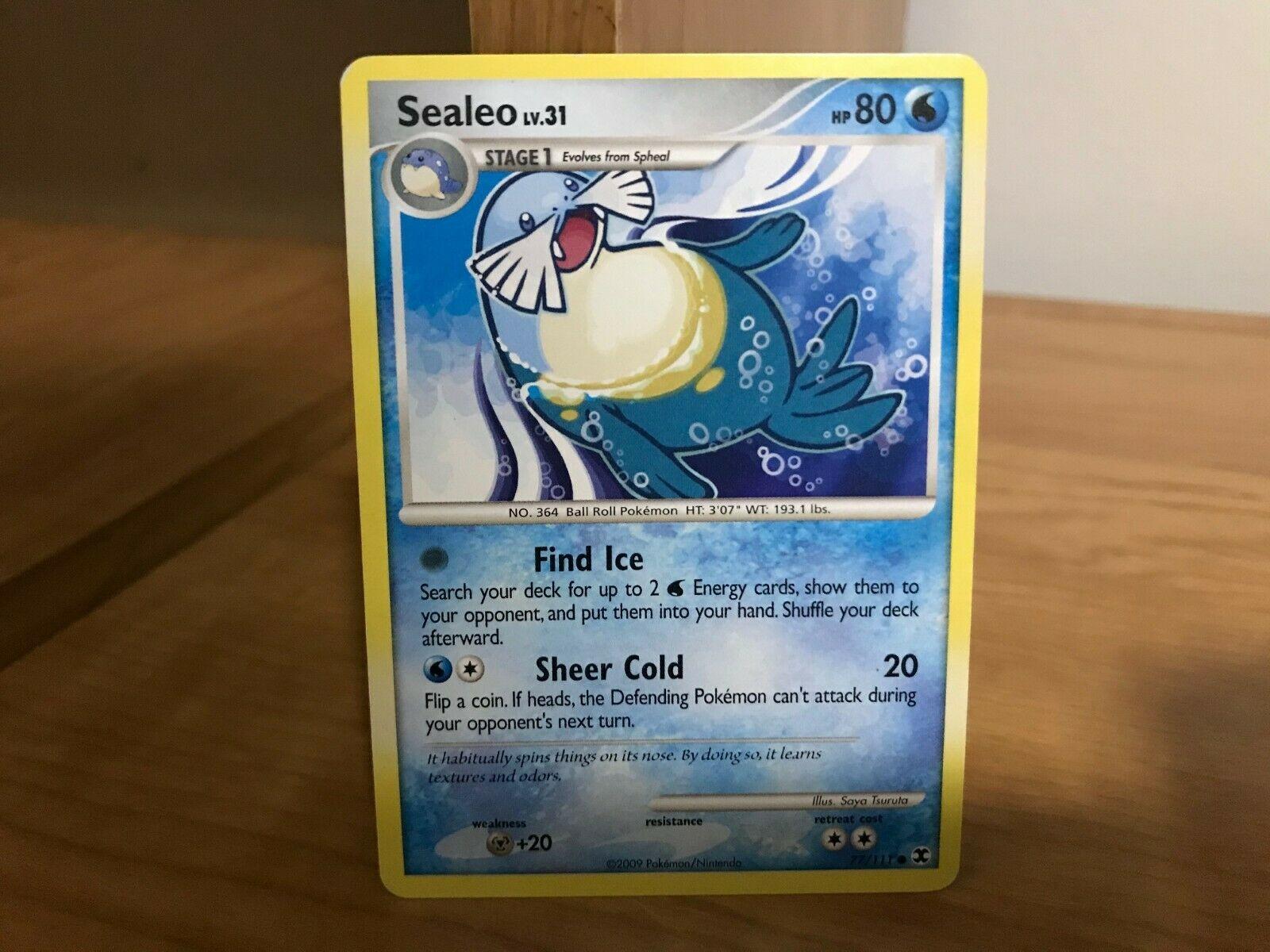 Sealeo #77 Prices | Pokemon Rising Rivals | Pokemon Cards