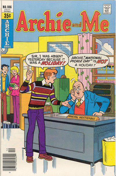 Archie and Me #106 (1978) Prices | Archie and Me Series