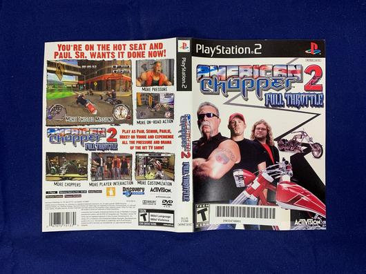 American Chopper 2 Full Throttle | Box only | Playstation 2