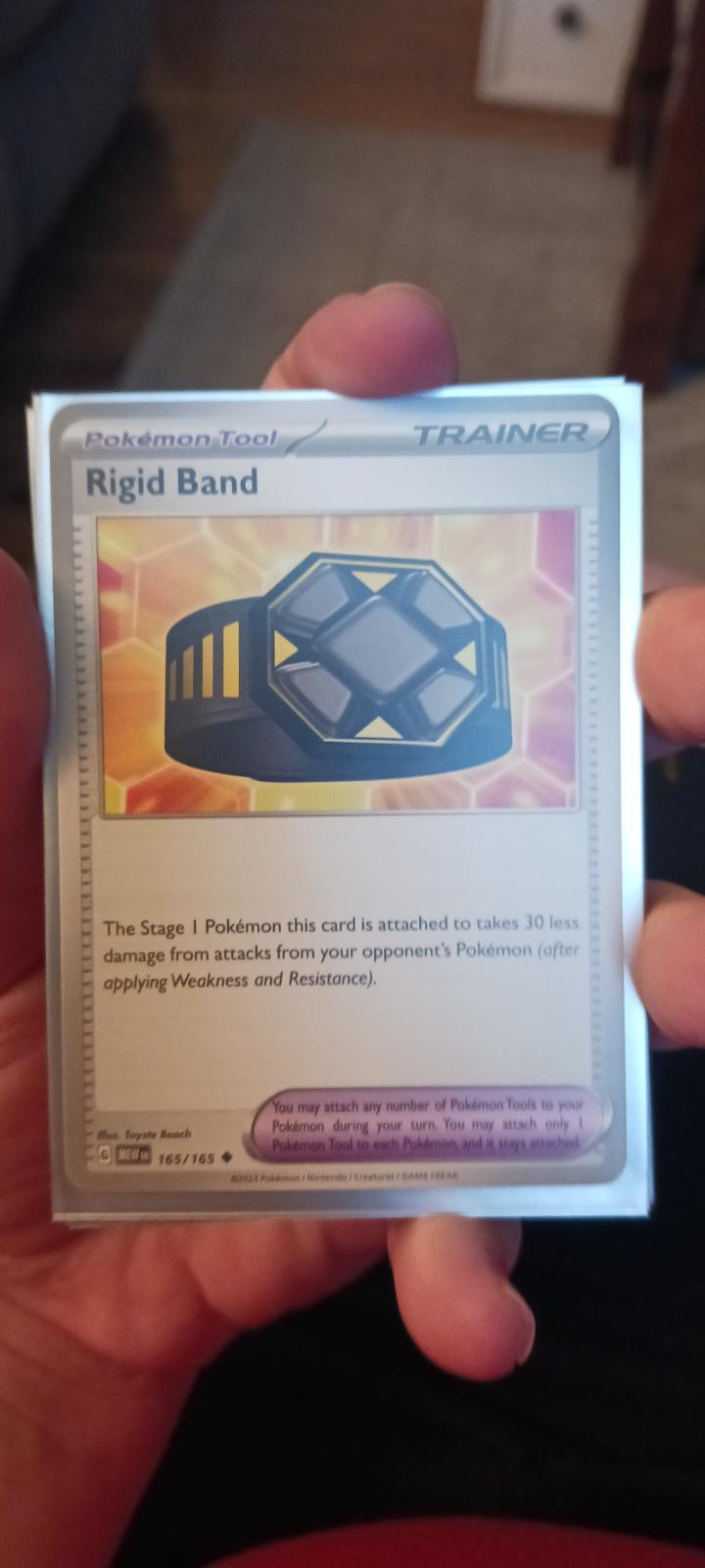 Rigid Band | Ungraded | Pokemon Scarlet & Violet 151