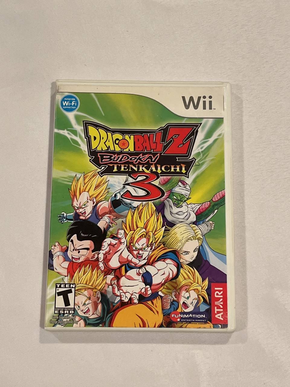 Dragon Ball Z Budokai Tenkaichi 3 | Item and Box only | Wii