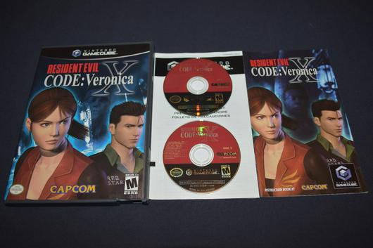 Resident Evil Code Veronica X | Item, Box, and Manual | Gamecube