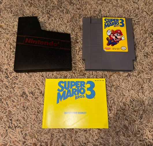 Super Mario Bros 3 | Item and Manual only | NES