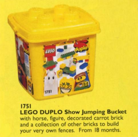 Show Jumping Bucket #1751 LEGO Set Prices | New, Boxed, Loose Values