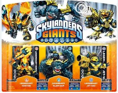 Skylanders Giants: Legendary Triple Pack Prices Skylanders | Compare ...