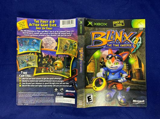 Blinx Time Sweeper | Box only | Xbox