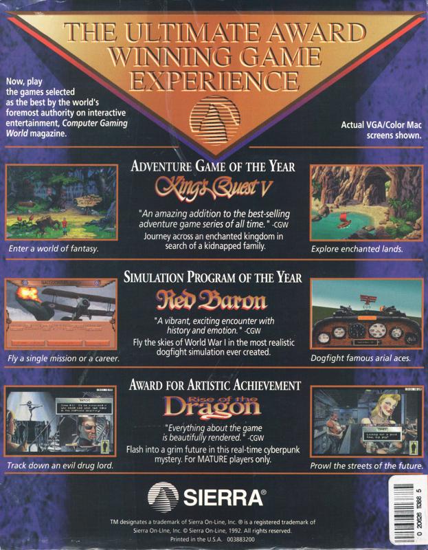Sierra Award Winners Precios PC Games | Compara precios sueltos, CIB y ...