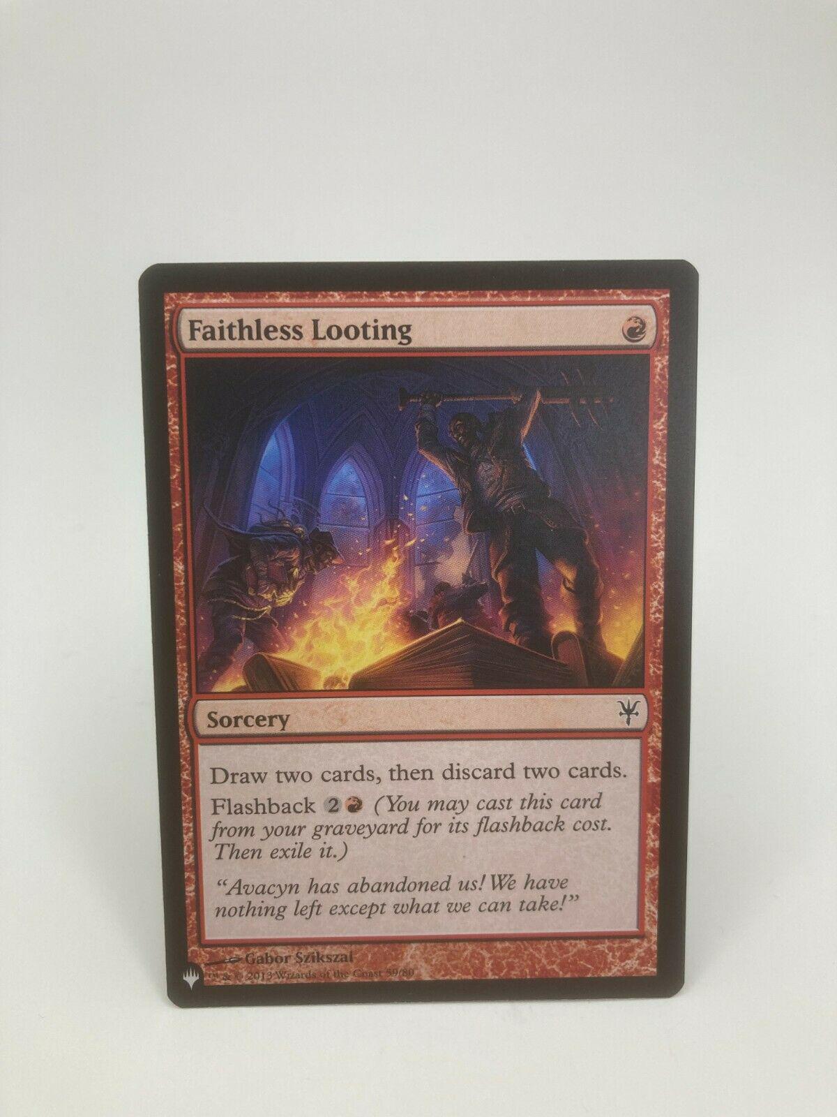 Faithless Looting Prices | Magic Sorin vs Tibalt | Magic Cards