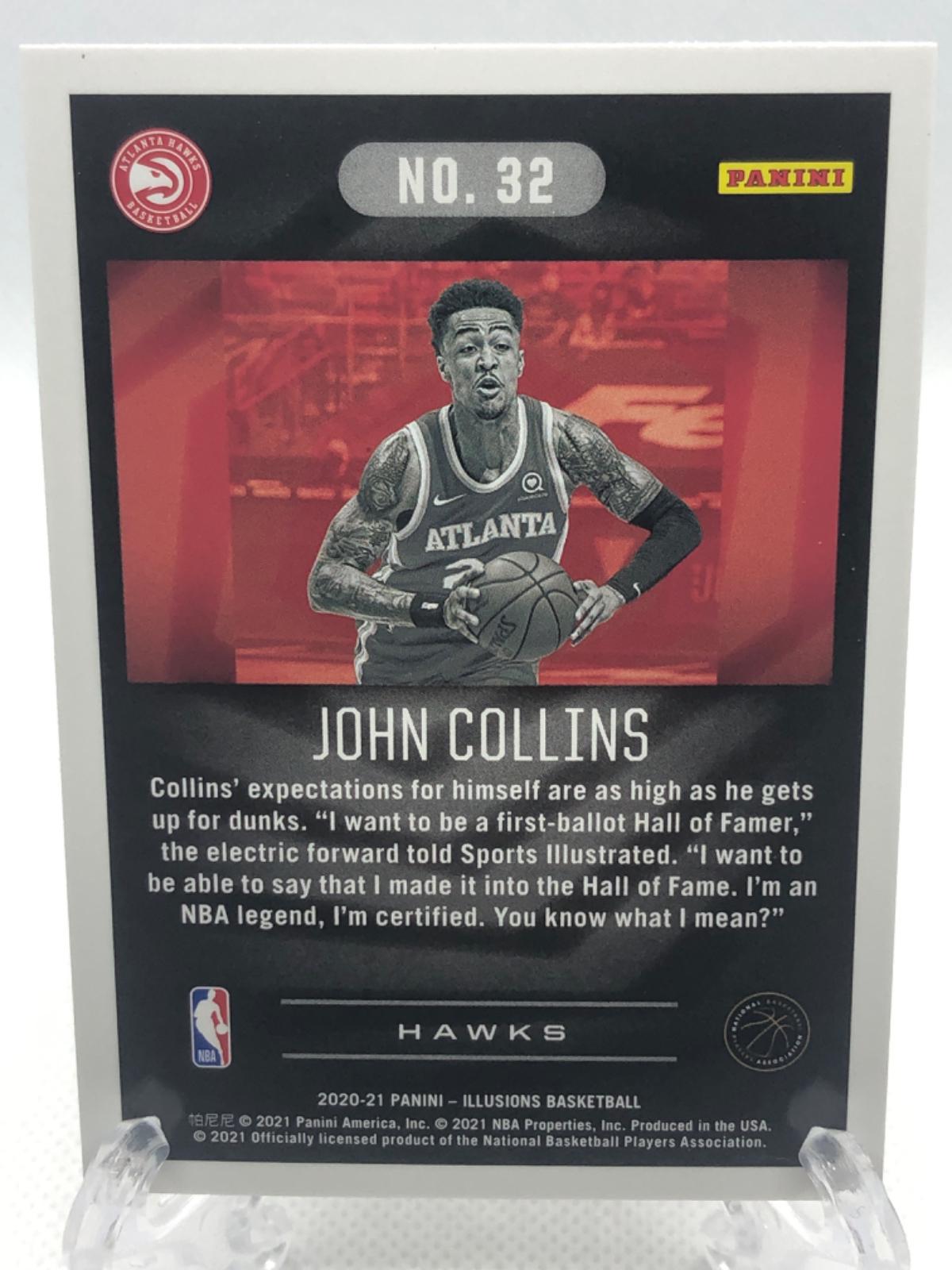 John Collins #32 Prices | 2020 Panini Illusions | Basketball Cards
