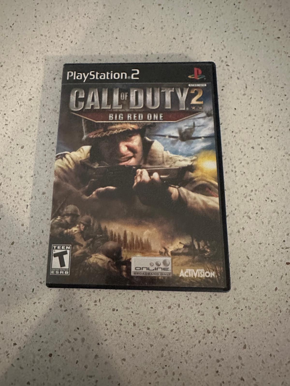 Call of Duty 2 Big Red One | Item only | Playstation 2