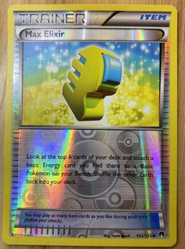 Max Elixir [Reverse Holo] #102 Prices | Pokemon BREAKpoint | Pokemon Cards