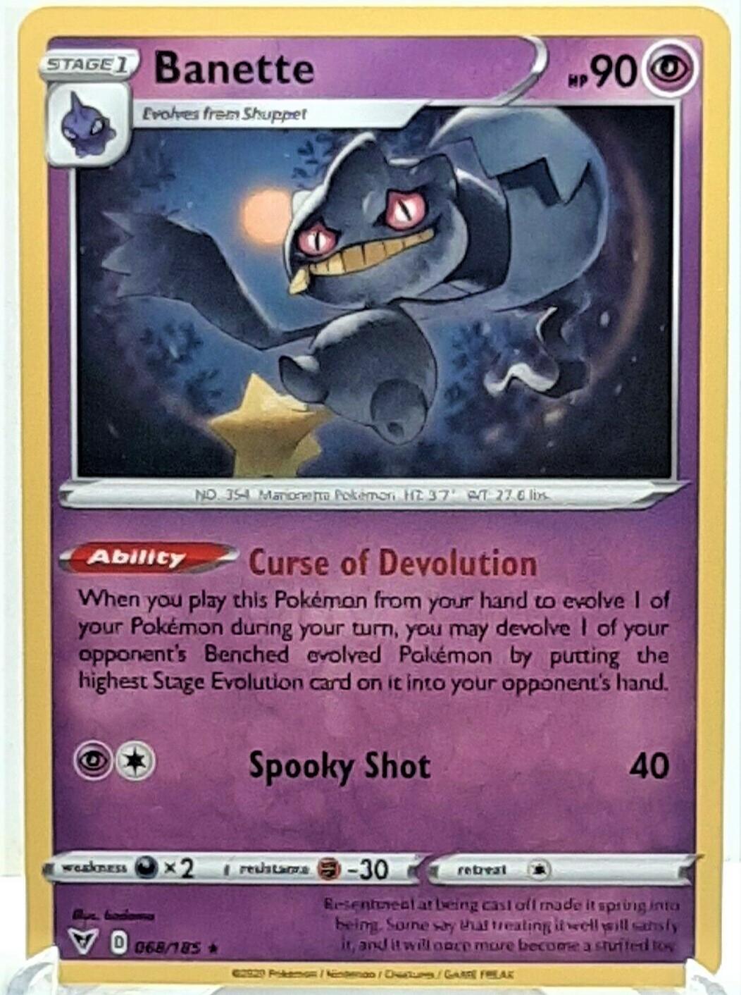 Banette #68 Prices | Pokemon Vivid Voltage | Pokemon Cards