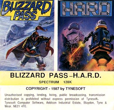 Blizzard Pass & H.A.R.D Prices ZX Spectrum | Compare Loose, CIB & New ...
