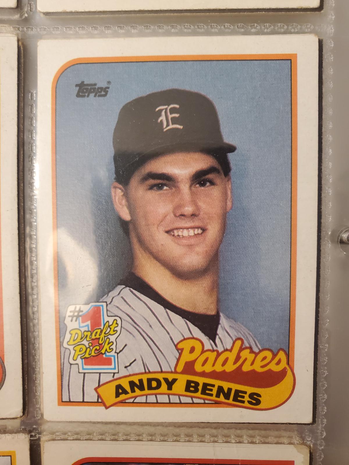 Andy Benes | Ungraded | 1989 Topps